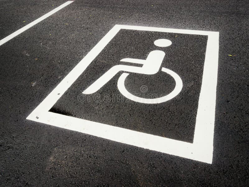 Disabled sign stock image. Image of accessibility, impairment - 36368415