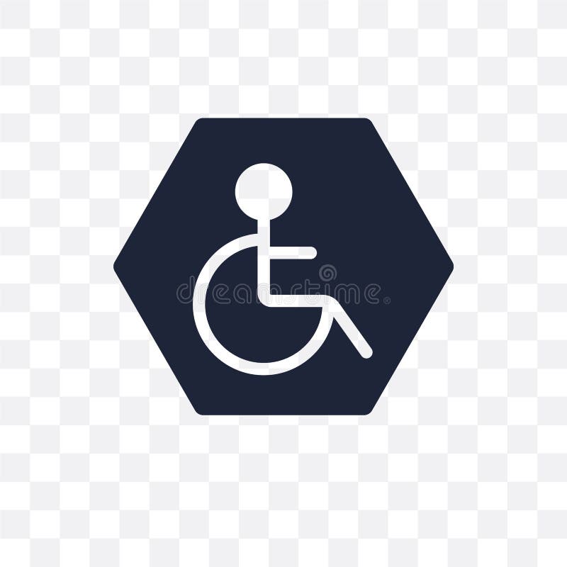 Disabled Sign Transparent Icon. Disabled Sign Symbol Design from Stock ...