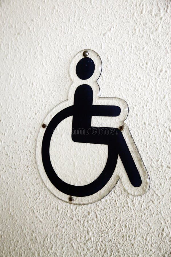 Disabled signage stock image. Image of handicap, life - 53689027