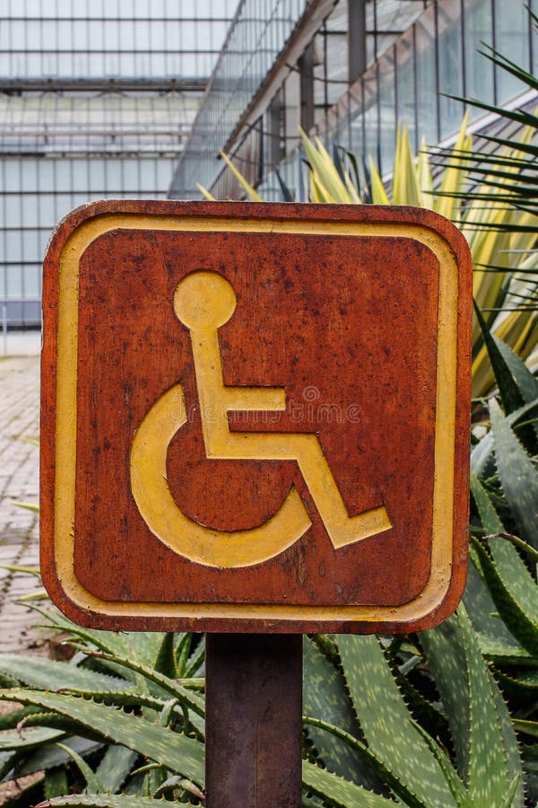 Disabled signs stock photo. Image of information, disabled - 30555712