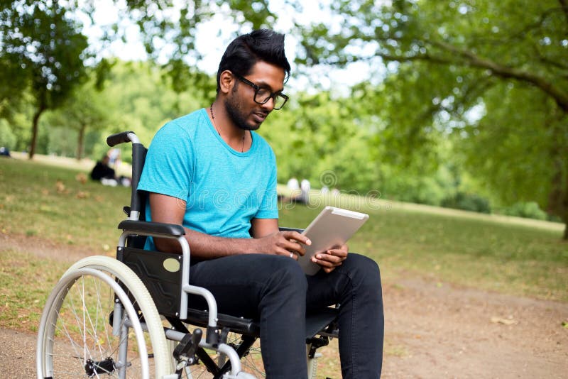Disabled technology stock image. Image of handicap, park - 61783723