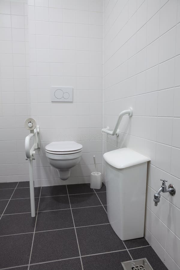 An disabled toilet stock image. Image of architecture - 169351223