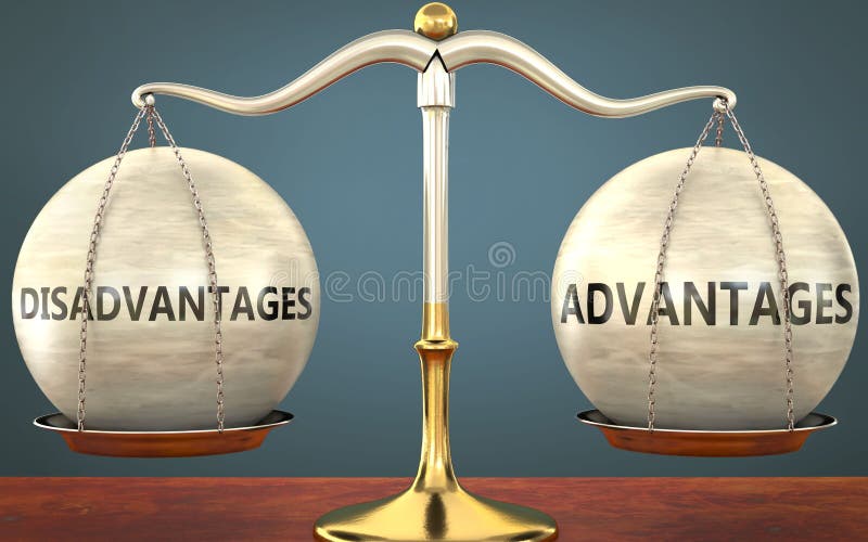 Disadvantages and Advantages Staying in Balance - Pictured As a Metal ... Disadvantages and Advantages Staying in Balance - Pictured As a Metal ...