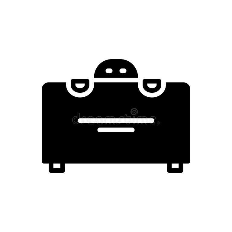 Black Solid Icon for Disappear, Vanish and Disappearance Stock Vector ...