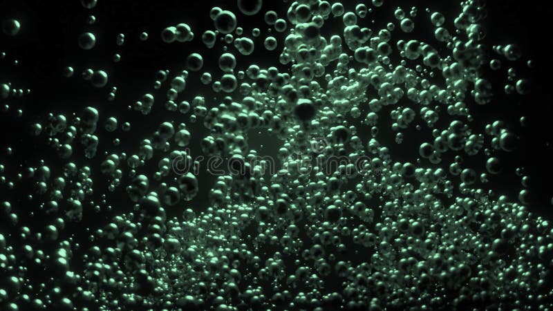 Disappearing Explosion of Balls. Design. a Lot of 3d Balls are Moving ...