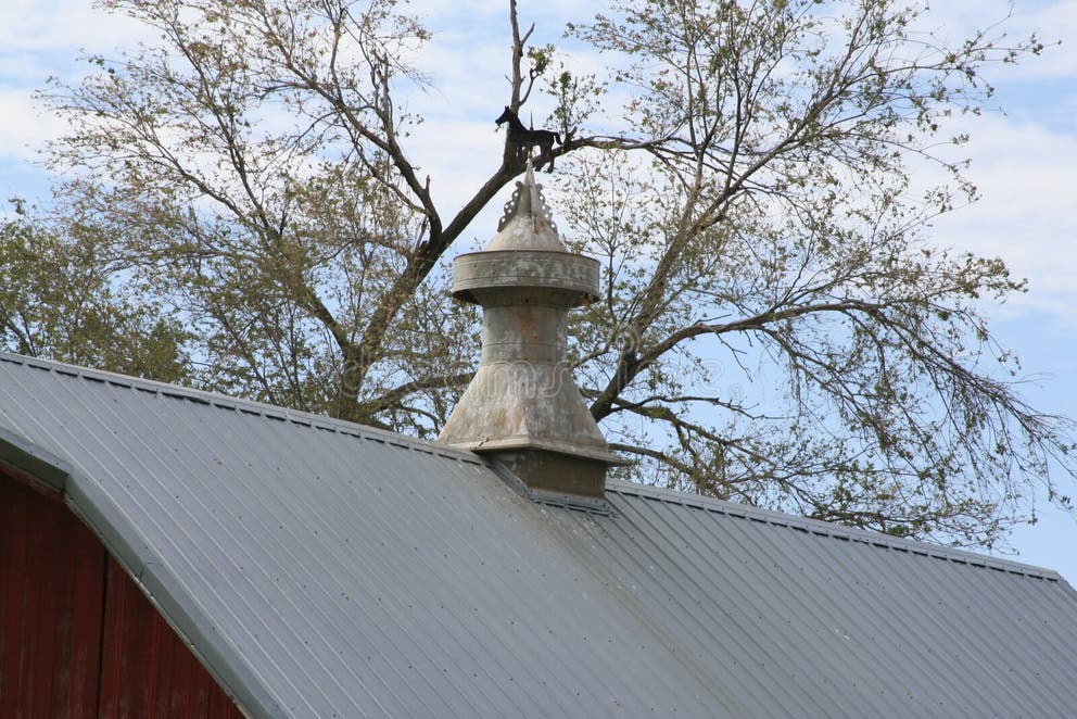 Rural Farm Barn Disappearing from Our Landscape Stock Image - Image of ...