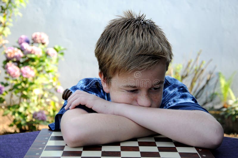 Chess Player is Losing in Emotions Stock Photo - Image of almaty ...
