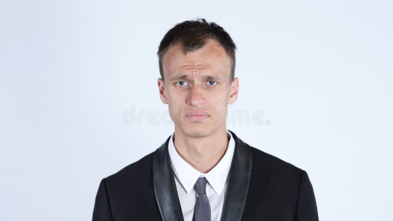 Disappointed Sad Young Man stock image. Image of disagree - 98372575