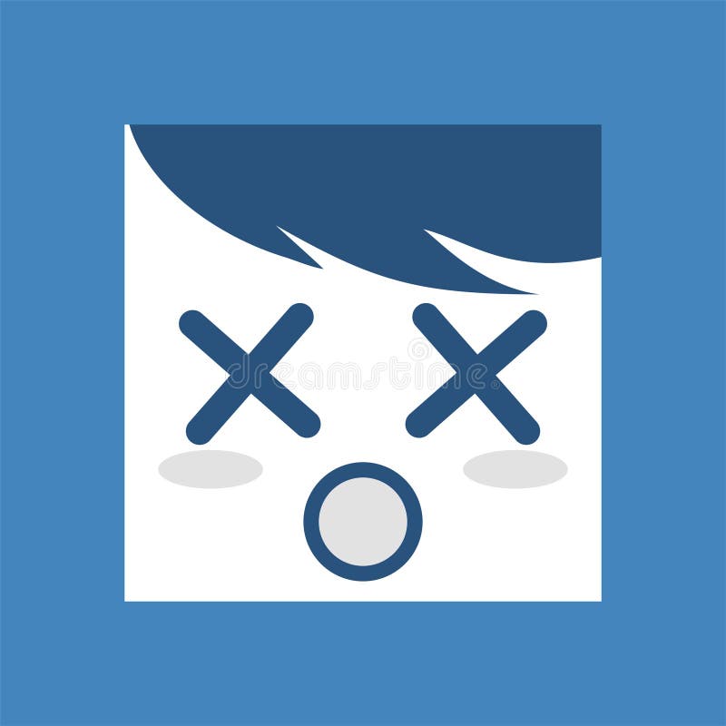 Disappointed and Surprised Expression Stock Vector - Illustration of ...