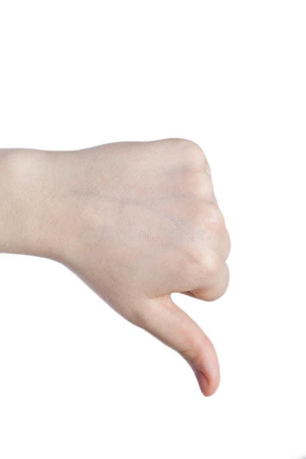 Disapproval gesture stock image. Image of gesturing, hand - 10884945