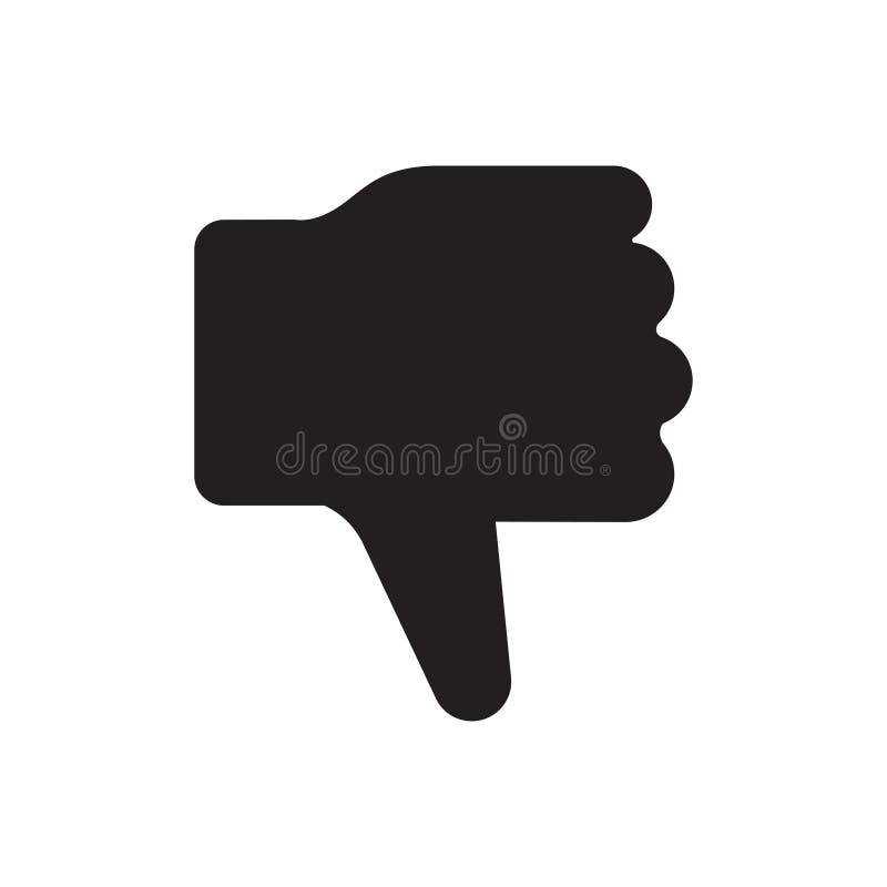Disapprove icon stock vector. Illustration of symbol - 184341984