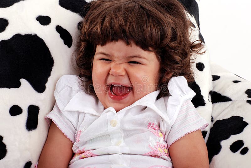 Disarming smile stock image. Image of girls, studio, little - 5827741