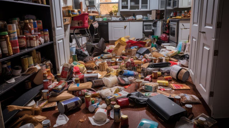 Disarray Kitchen Stock Illustrations – 239 Disarray Kitchen Stock ...