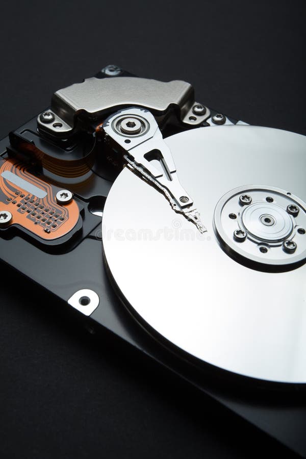 Disassemble Hard Drive from the Personal Computer. Security, Protection ...