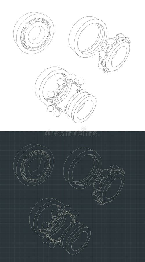 Bearing Drawings Stock Illustrations – 36 Bearing Drawings Stock ...