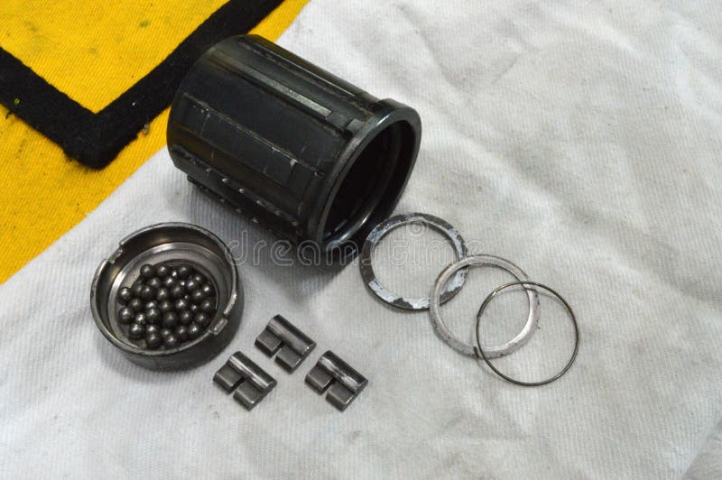 Worn-out Bicycle Bushing with Spokes Stock Photo - Image of antique ...