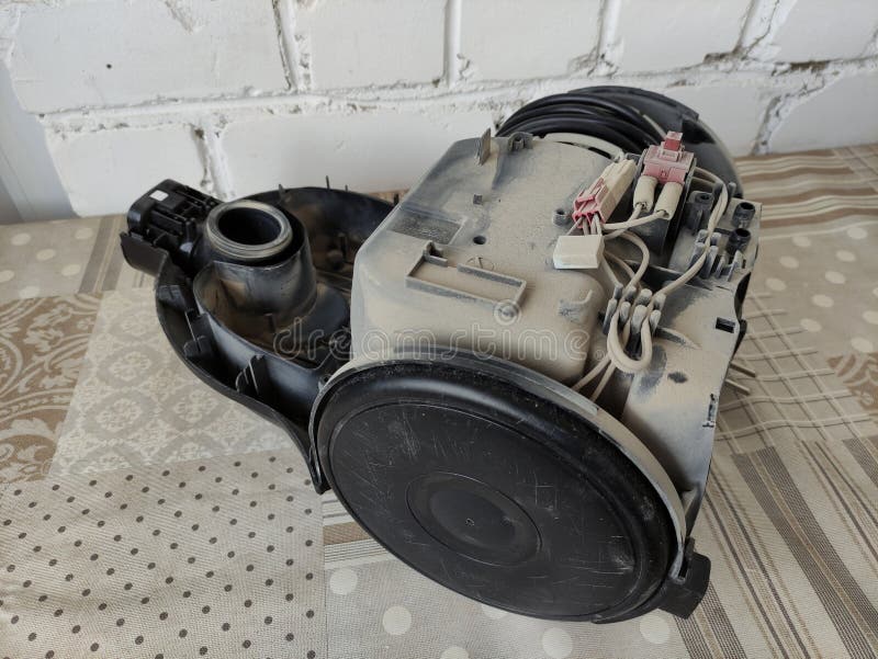 Disassembled Broken Vacuum Cleaner on the Table Stock Image - Image of ...