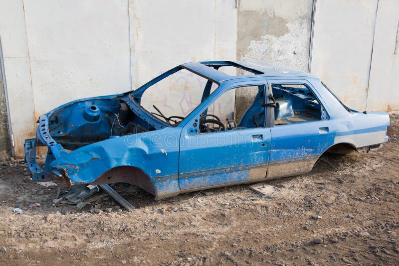 Disassembled car body stock image. Image of view, body - 51360439