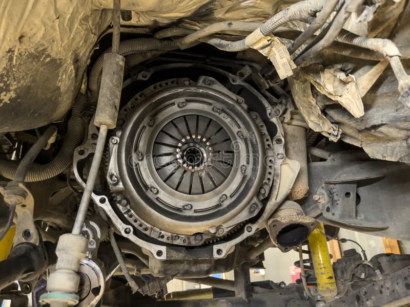 Disassembled Clutch Detail stock image. Image of mechanical - 310768997