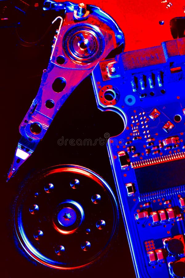 Old Disassembled Computer DVD Drive for Recycle Stock Photo - Image of ...
