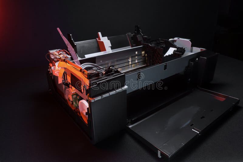 Inkjet Print Head Component of Continuous Label or Graphics Printer ...