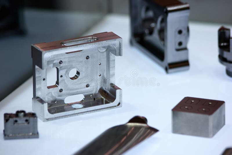 Disassembled Metal Components. Stock Image - Image of abstract ...