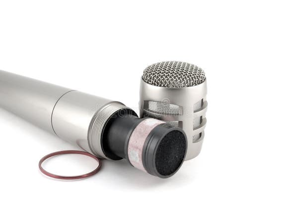 Disassembled microphone stock image. Image of shape, contemporary ...