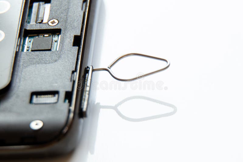 Disassembled Mobile Phone, Phone Repair and Maintenance Stock Photo ...