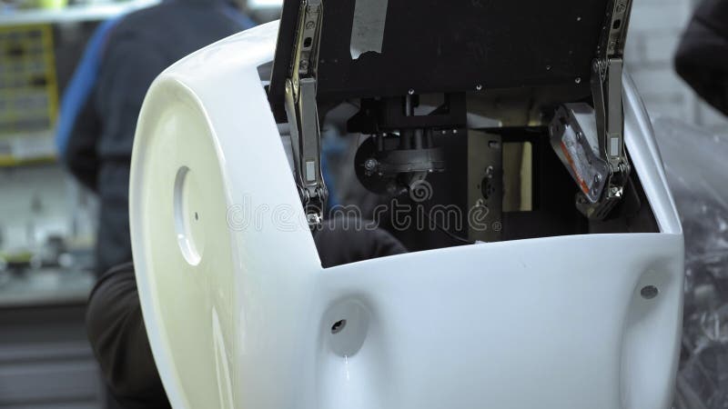 Disassembled Robot in Production. the Robot is Ready for Assembly ...