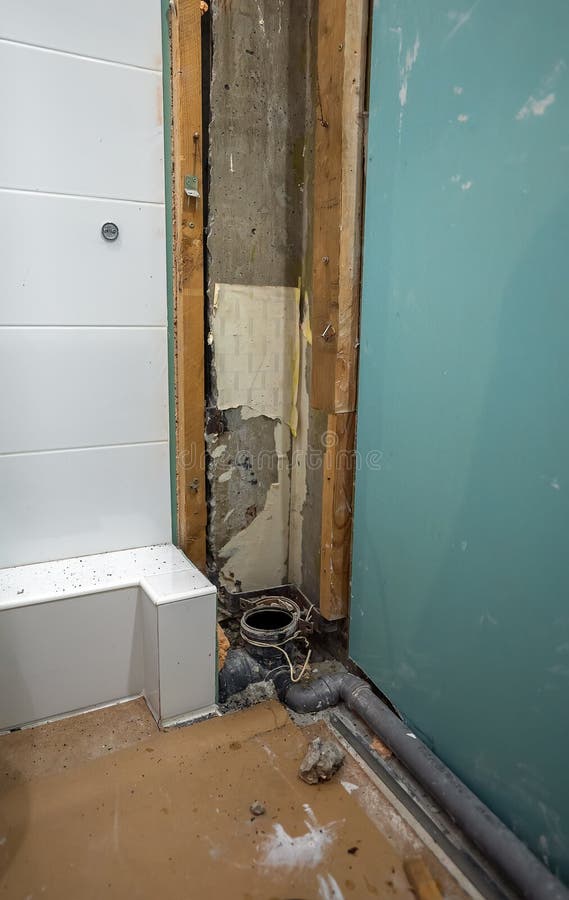 Disassembled sewer stack stock photo. Image of plumbing - 369117128