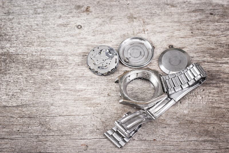 Disassembled watch stock photo. Image of metallic, technology - 29543068