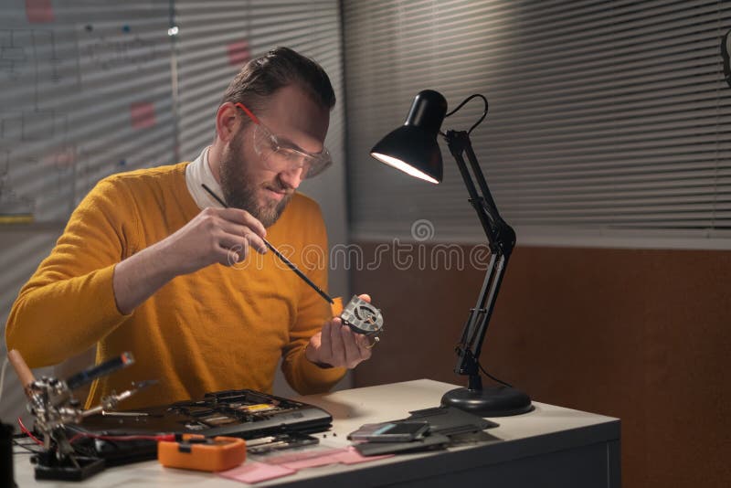 Disassembling and Fixing a Laptop Computer and Cleaning Its Cooling ...