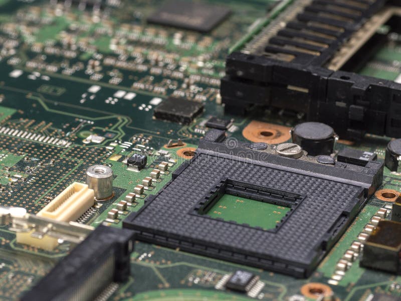 Disassembly and Disposal of Old Computers. Stock Photo - Image of ...