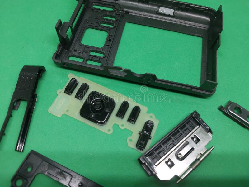 Disassembly and Repair of Digital Camera Parts Stock Photo - Image of ...