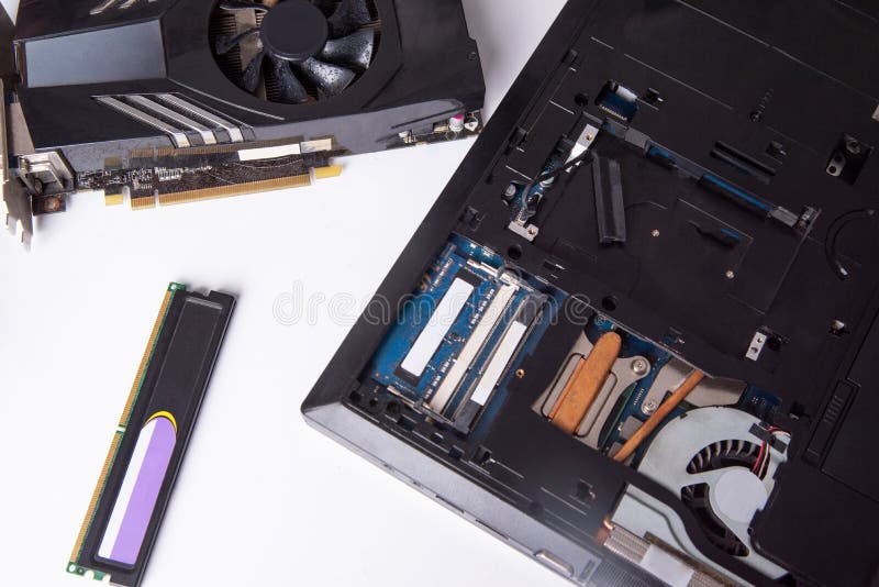 Disassembly and Repair of the Laptop, Maintenance of the Board Stock ...