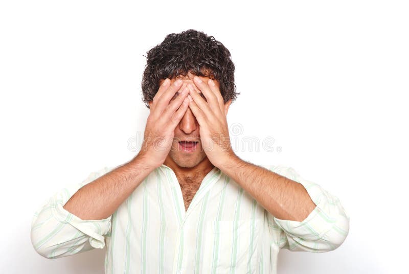 Disaster stock photo. Image of youth, male, cute, surprise - 7769088