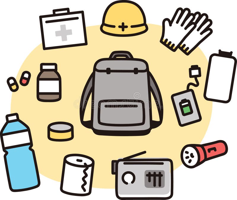 Disaster escape tools stock vector. Illustration of disaster - 332844693