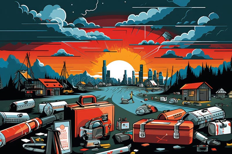 Disaster Preparedness Stock Illustrations – 2,007 Disaster Preparedness ...