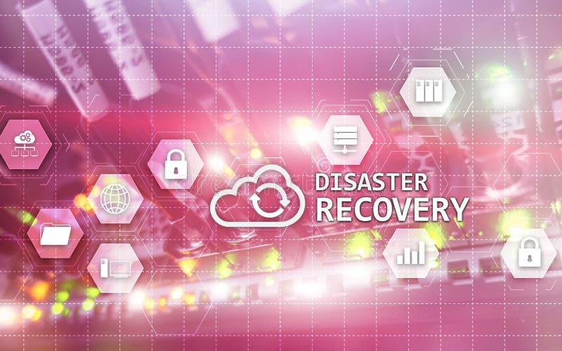 Disaster Recovery. Backup of Your Business. Project 2020. Stock ...