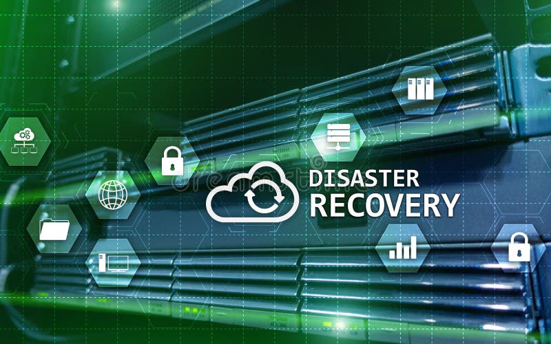 Disaster Recovery. Backup of Your Business. Project 2020. Stock ...