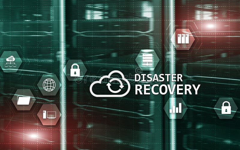 Disaster Recovery. Backup of Your Business. Project 2020. Stock Image ...