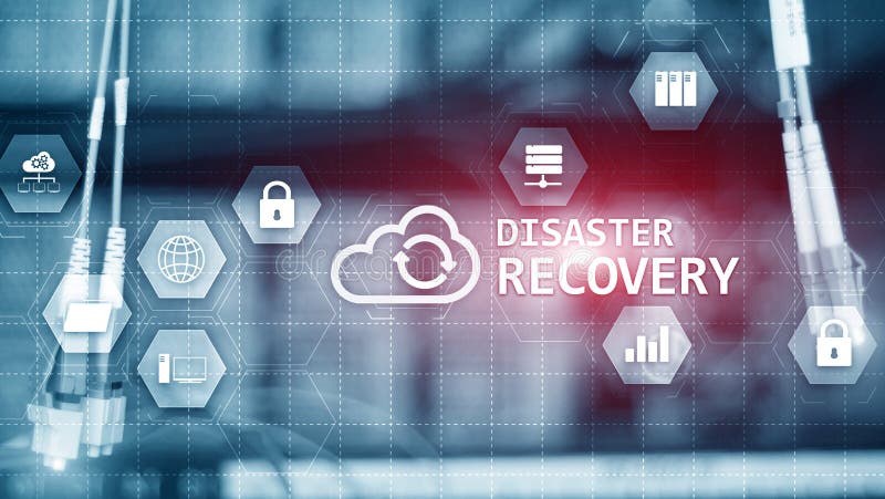 Disaster Recovery. Backup of Your Business Stock Image - Image of sign ...