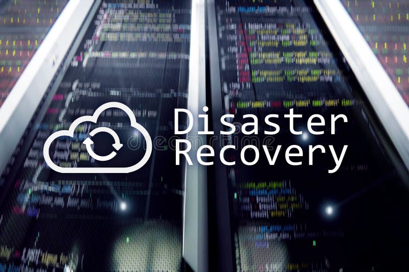 DIsaster Recovery. Data Loss Prevention Stock Photo - Image of digital ...