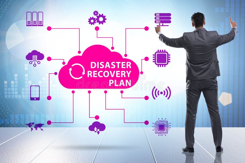 Disaster Recovery Plan and Backup Concept Stock Image - Image of ...