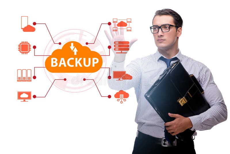Disaster Recovery Plan and Backup Concept Stock Image - Image of risk ...
