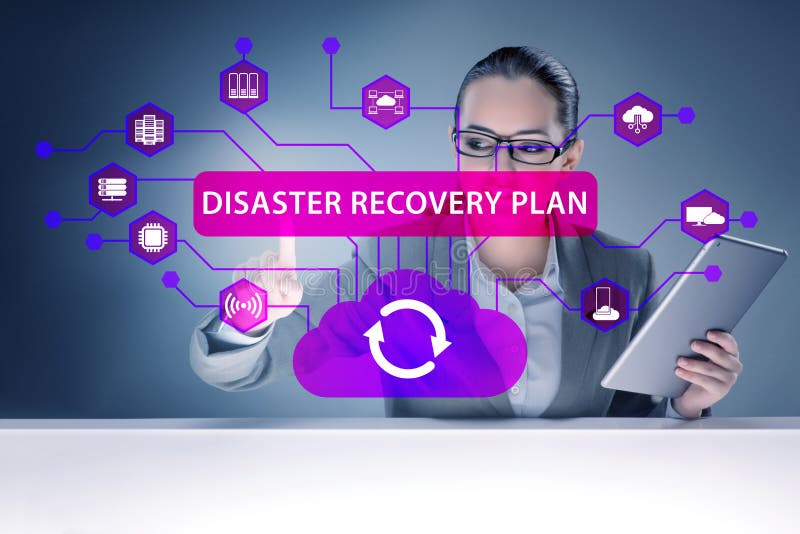 Disaster Recovery Plan and Backup Concept Stock Photo - Image of backup ...