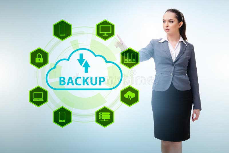 Disaster Recovery Plan and Backup Concept Stock Photo - Image of ...