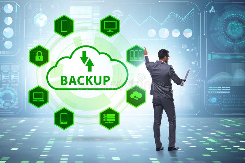 Disaster Recovery Plan and Backup Concept Stock Photo - Image of backup ...