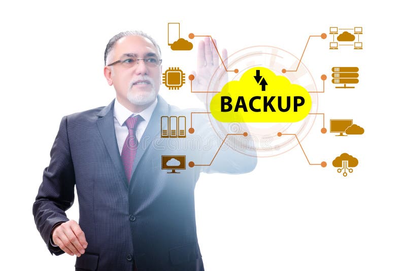 Disaster Recovery Plan and Backup Concept Stock Image - Image of ...