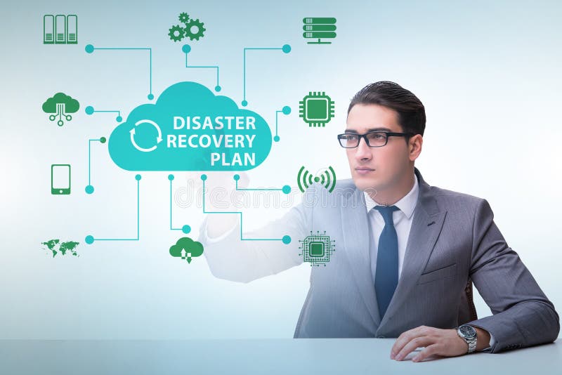 Disaster Recovery Plan and Backup Concept Stock Image - Image of ...